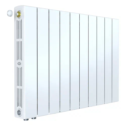 БиМеталлический радиатор Rifar SUPReMO Ventil 500 \ 10 секций \ с ...