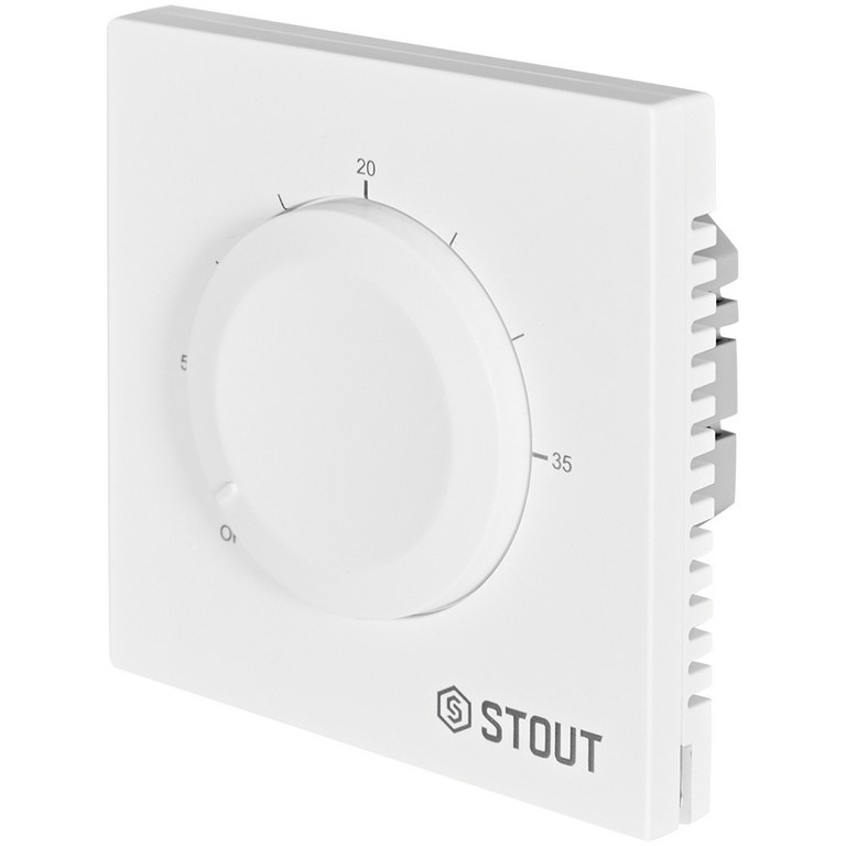 STOUT Термостат теплого пола 16А белый STE-2001-110710 (артикул: STE ...