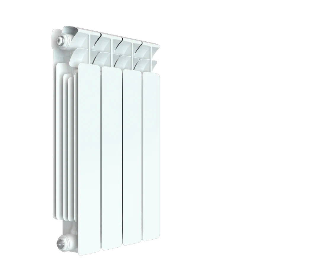 Секционный биметаллический радиатор Rifar Base 500 \ 03 секции \ с ...
