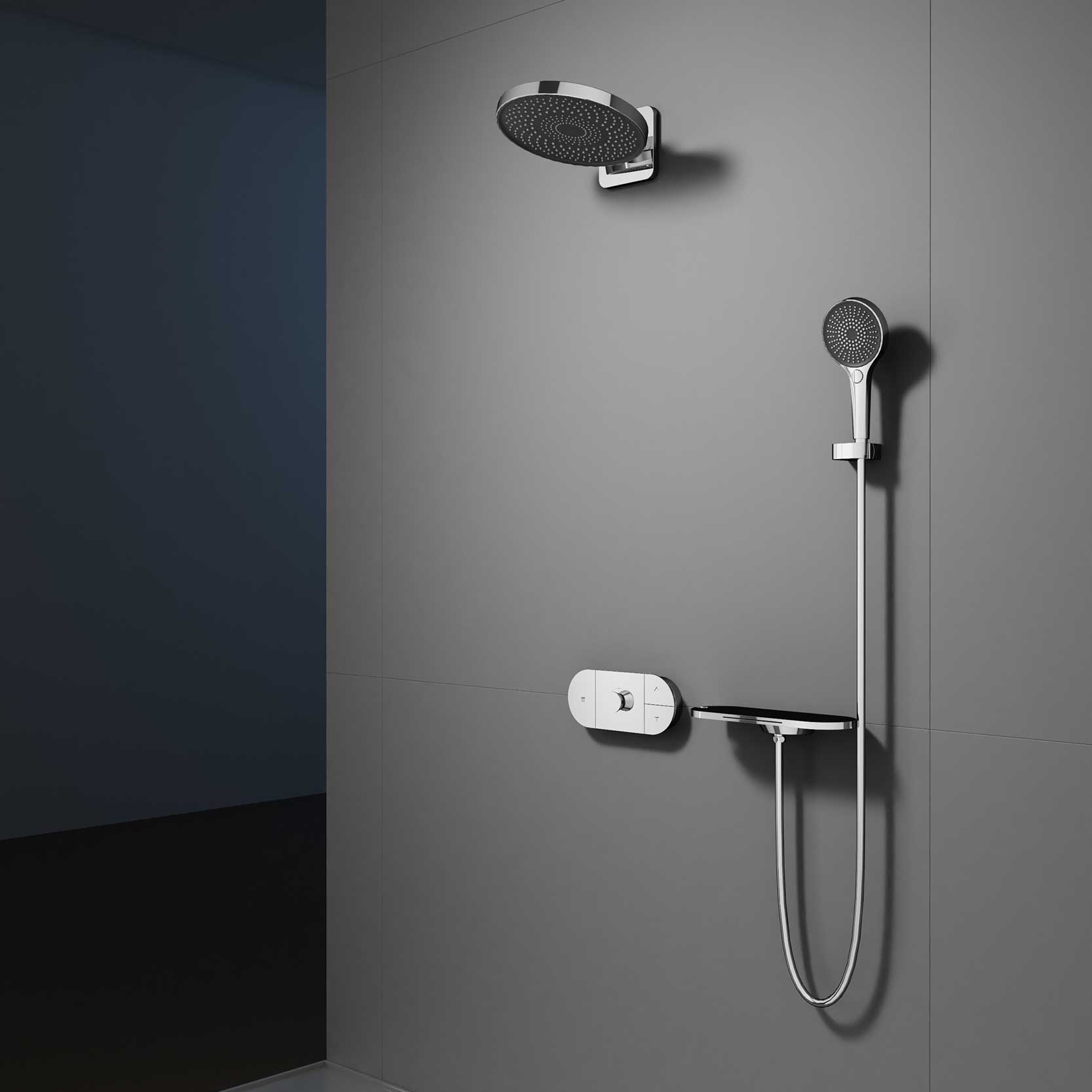 Душевой комплект скрытого монтажа Vincea Futura с термостатом VSFW ...