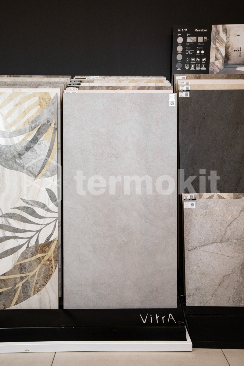 Керамогранит Vitra MicroCement K947806R0001VTER Серый Матовый R10A Рект 60x120 (артикул: Т ...