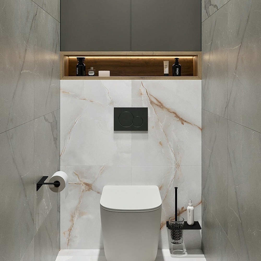 Керамогранит Bluezone Alabaster Sky Satin Matt 60x120 (артикул: Т-958180) купить в Москве по ...