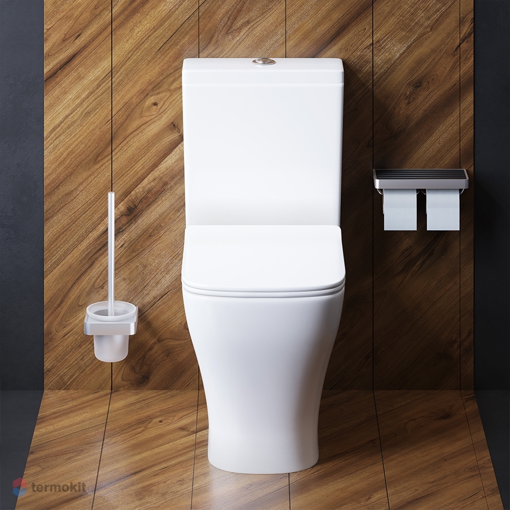 Унитаз напольный Damixa TITAN с бачком с сиденьем микролифт DX78C8600SC УЦЕНЕННЫЙ (артикул: Т ...