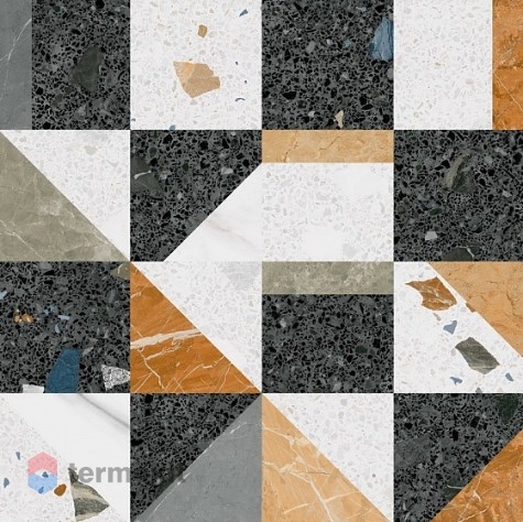 Керамогранит Arcana Stracciatella Stellato-R Multicolor 80х80 (артикул ...