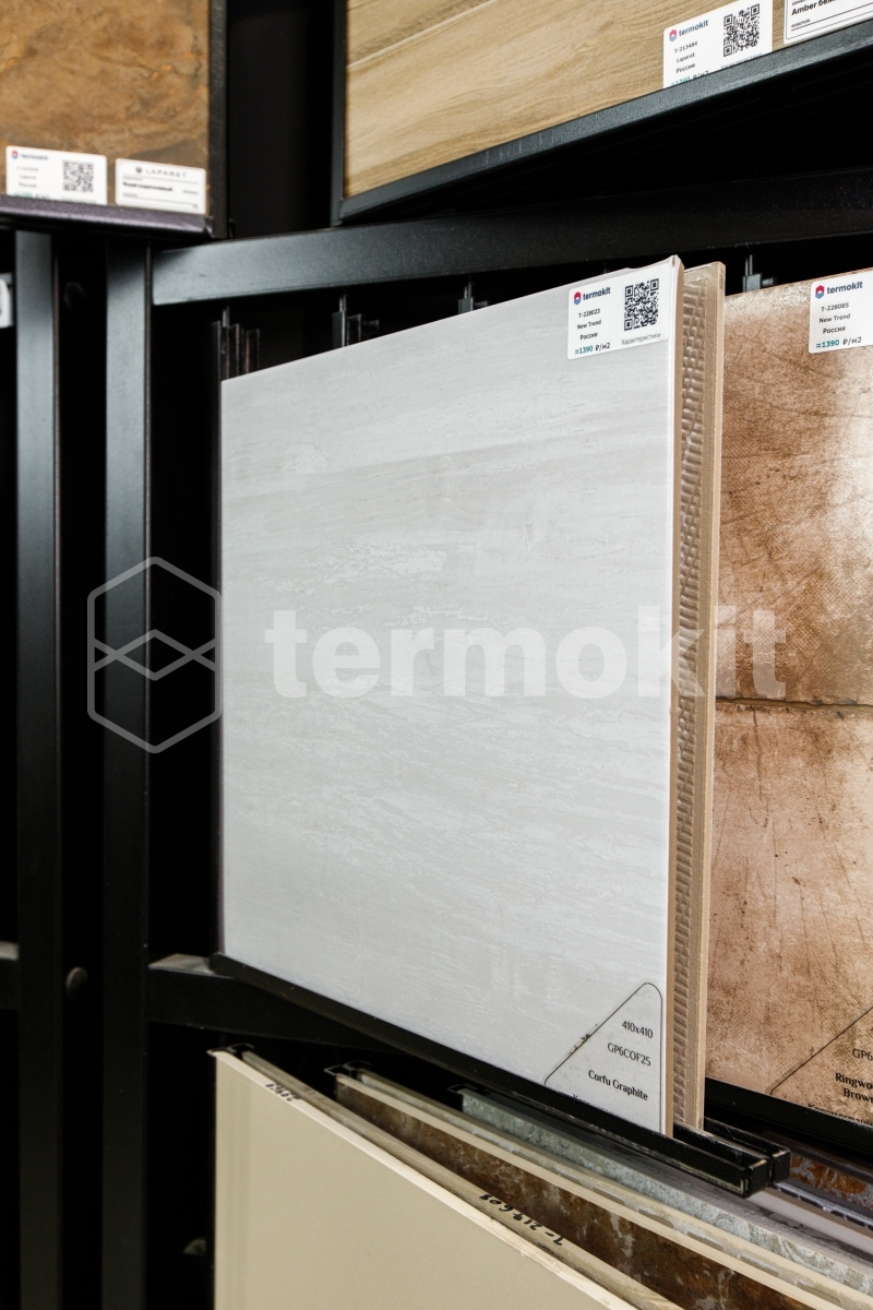 Керамогранит New Trend Corfu GP6COF25 Graphite 41х41 (артикул: Т-228023) купить в Москве по цене ...