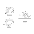 Унитаз подвесной Jaquar Solo с сиденьем микролифт SLS-WHT-6951JUFSM ...