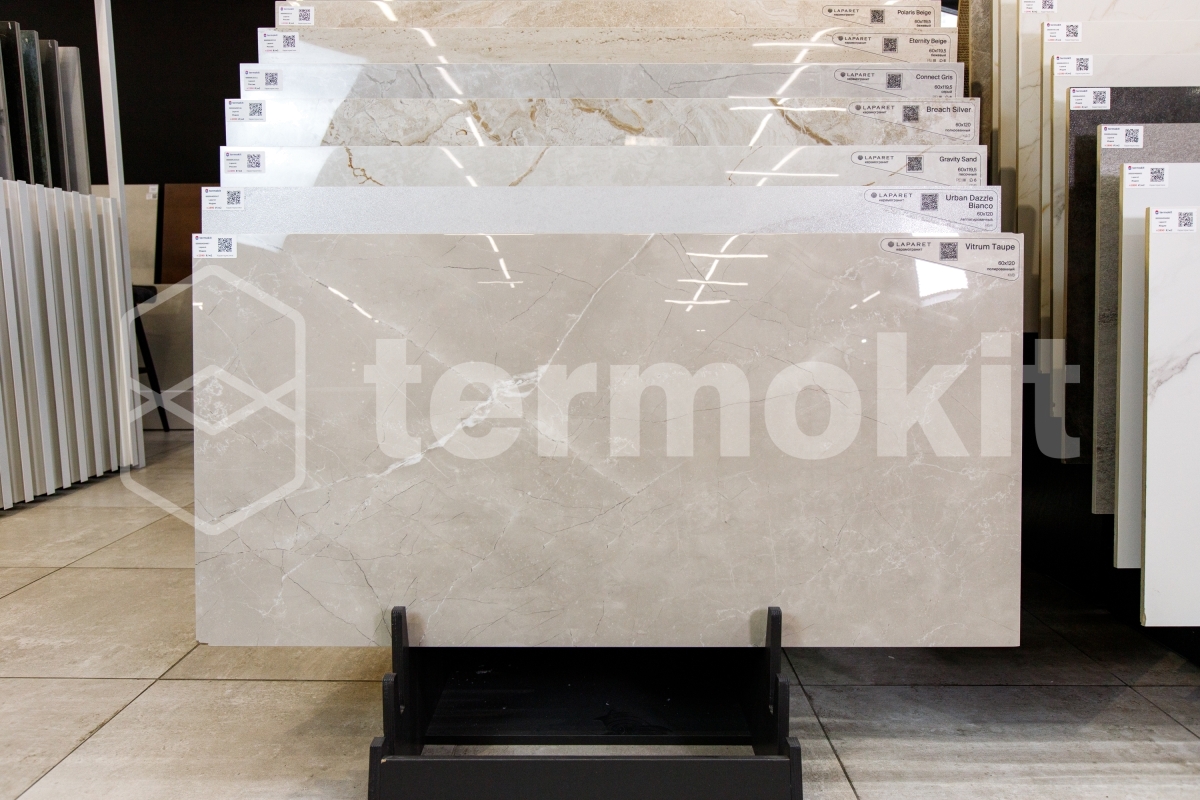 Керамогранит Laparet Vitrum Taupe бежевый 60x120 полированный (артикул: Т-226937) купить в ...