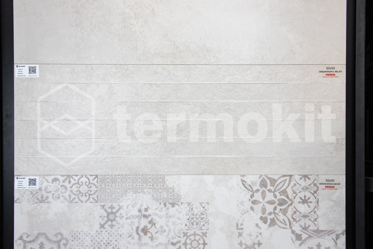 Керамогранит Pamesa Odeon Marfil Relief 30x90 (артикул: Т-963127) купить в Москве по цене 971 ...