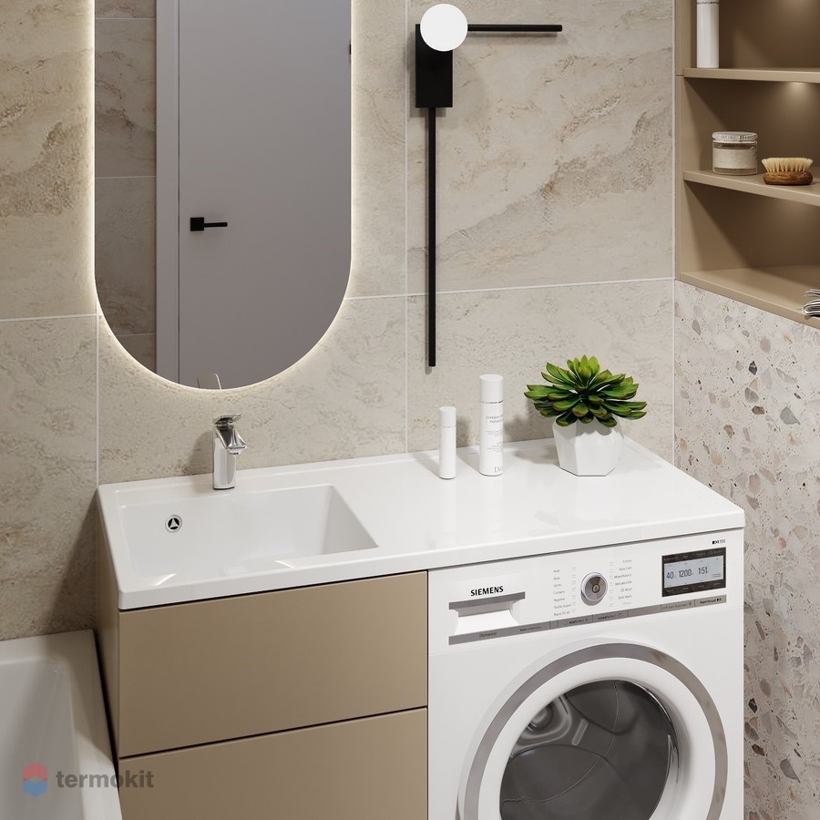 Раковина-столешница над стиральной машиной Paola Magenta 1100 L ...