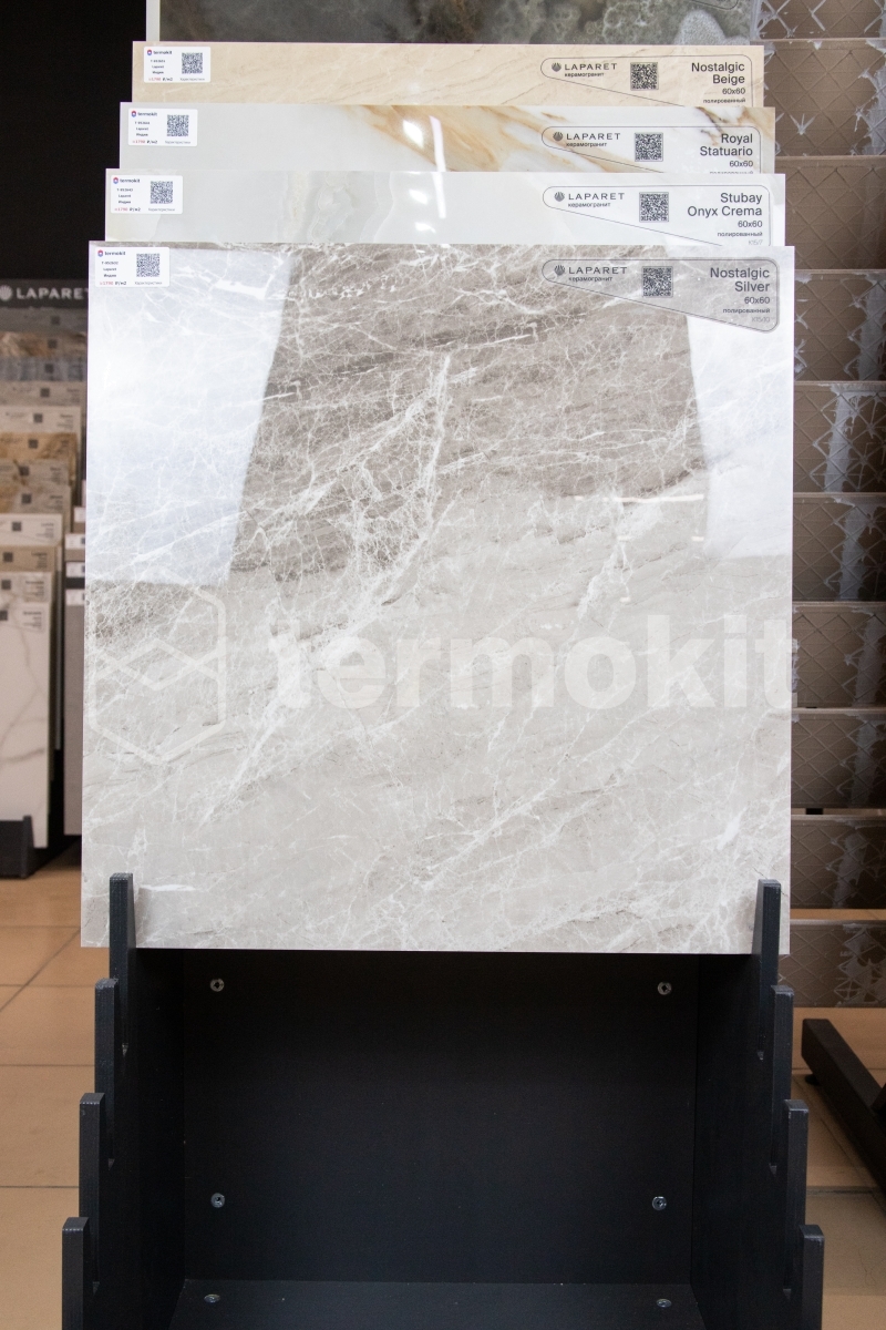 Керамогранит Laparet Nostalgic Silver 60х60 Полированный (артикул: Т-952632) купить в Москве по ...