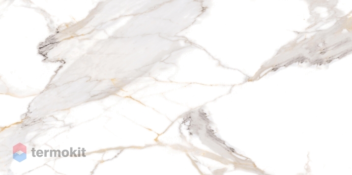 Керамогранит NT Ceramic Bright and Shiny NTT9121P Calacatta Light Grey ...