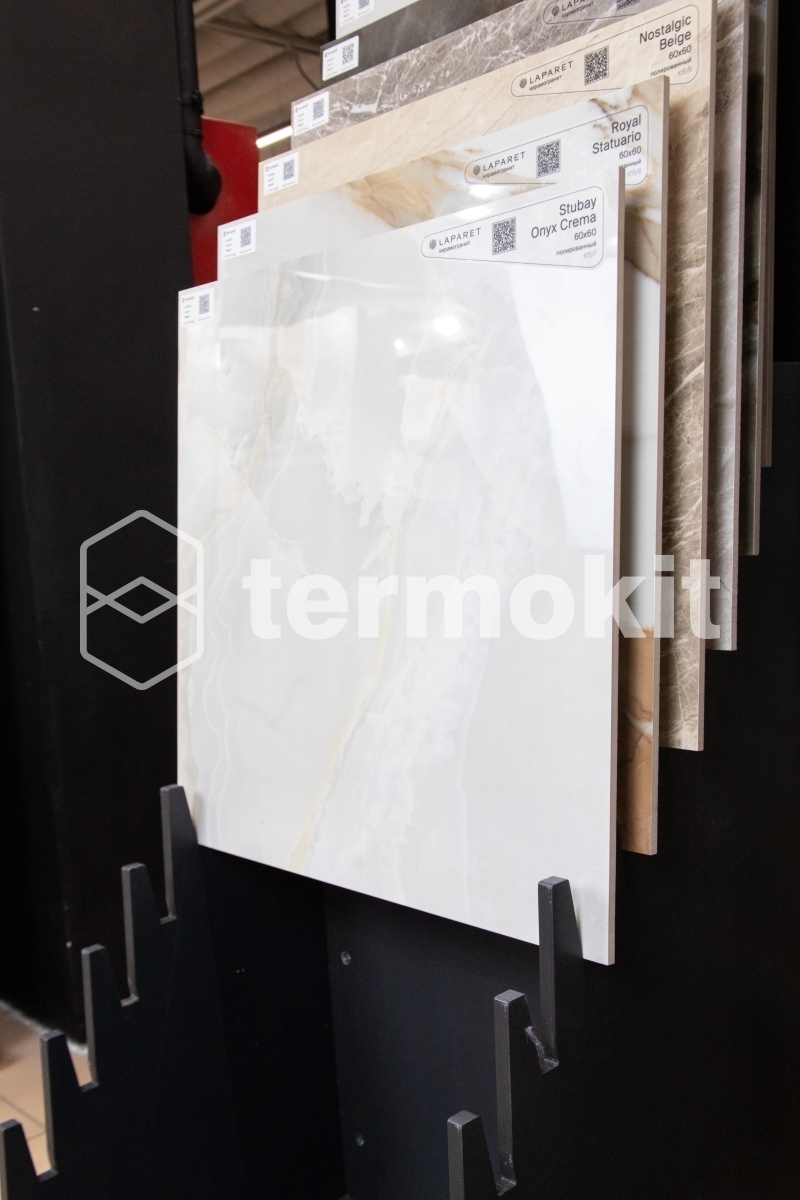 Керамогранит Laparet Stubay Onyx Crema 60х60 Полированный (артикул: Т ...