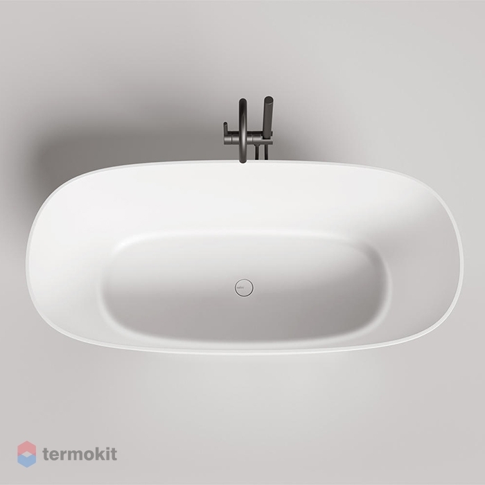 Ванна из искусственного камня Salini Sofia S-Sense (Sapirit) 1700х800 102516G Овальная (артикул ...