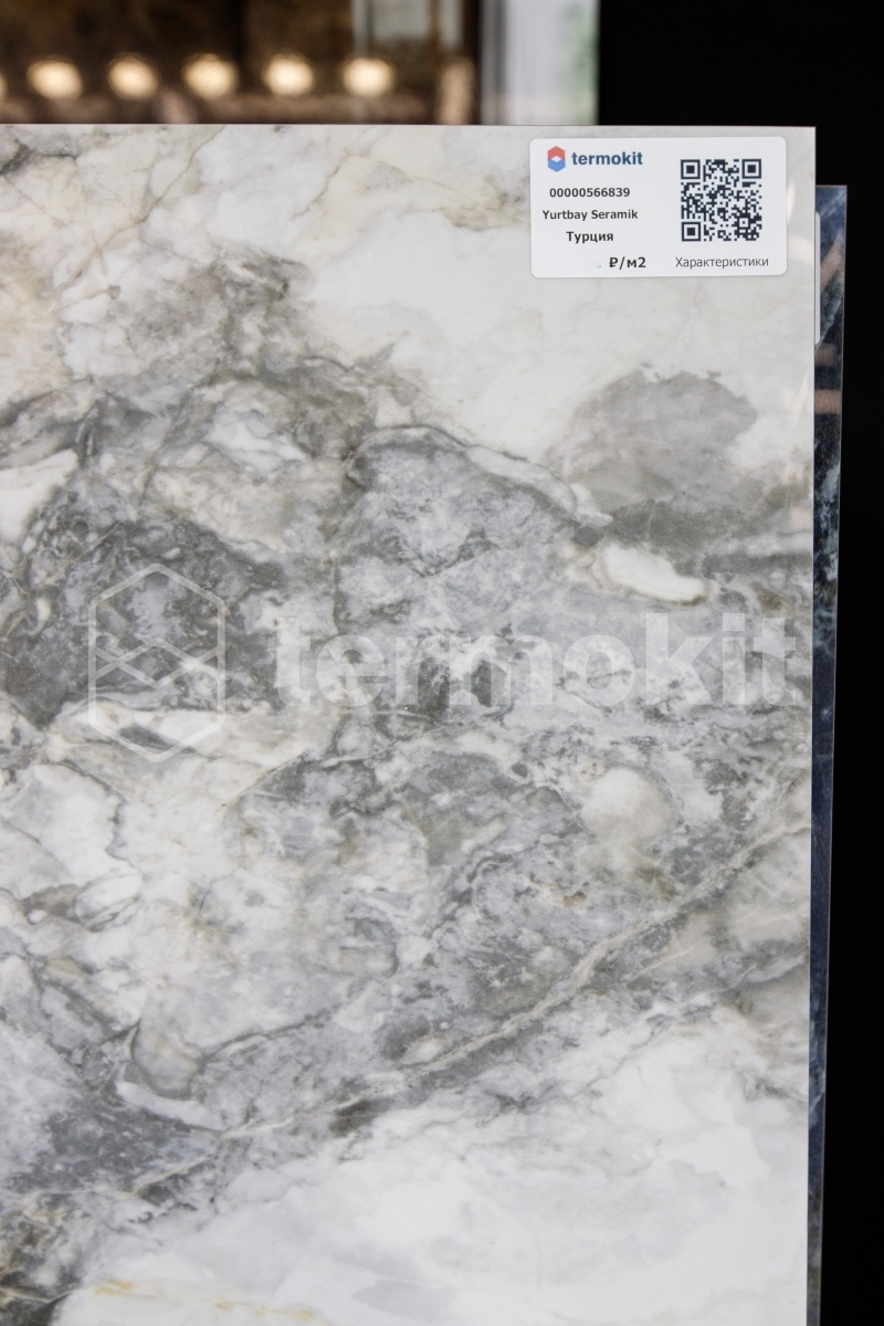 Керамогранит Yurtbay Seramik Marble Invisible Grey Polished 60x120 (артикул: Т-976461) купить в ...