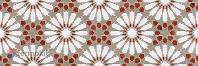 Керамическая плитка Gravita Morroco Sky Link Dec 1 настенная 30x90 (артикул: Т-978850) купить в ...