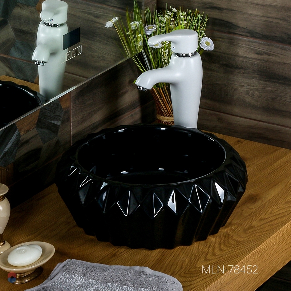Раковина Melana 40 черный 78452-805 (артикул: 78452-805) купить в ...